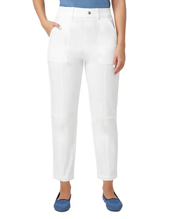 Hue Utility Skimmer Pants - White