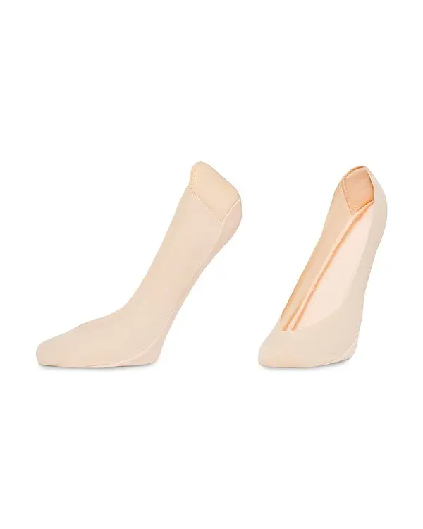 Hue Heel Bliss Cushioned Back Liner Socks Pack - Assorted