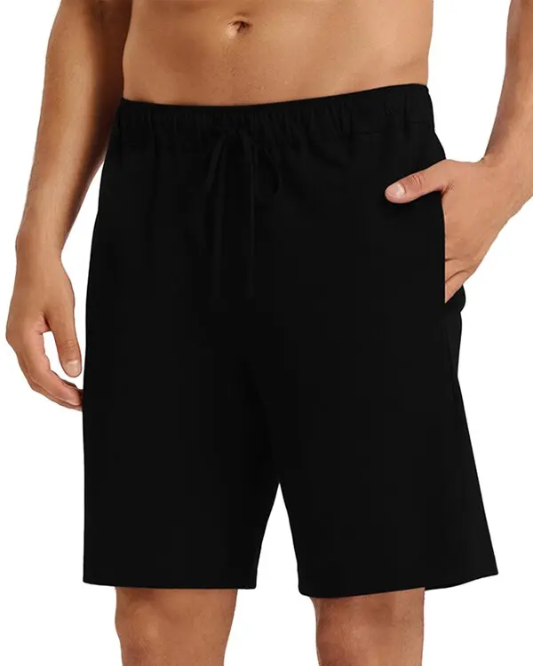 Hanro Night And Day Knit Shorts - Black