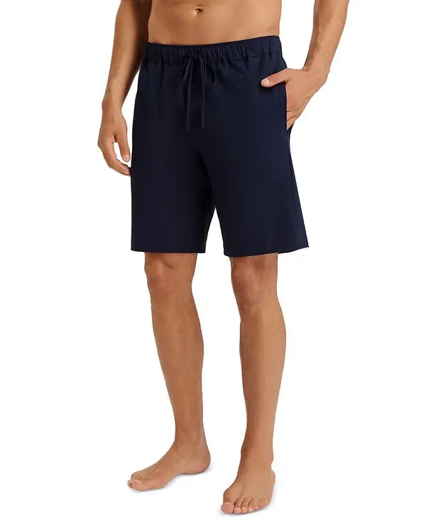 Hanro Night And Day Knit Shorts - Deep Navy