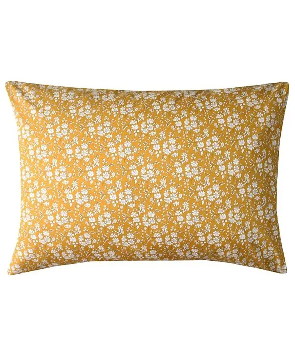 COCO & WOLF Liberty Fabric Pillowcase, King - Capel Mustard