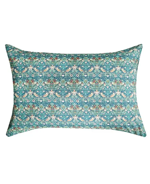 COCO & WOLF Liberty Fabric Print Pillowcase, King - Strawberry Thief