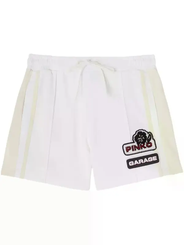 Pinko Logo-patch Shorts