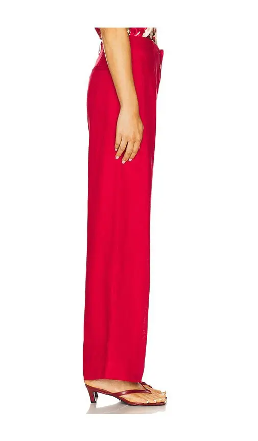 Cami Nyc High Rise Linen Trousers