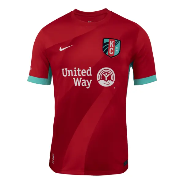 Nike Kc Current 2025 Stadium Home Dri-fit Nwsl Replica Jersey