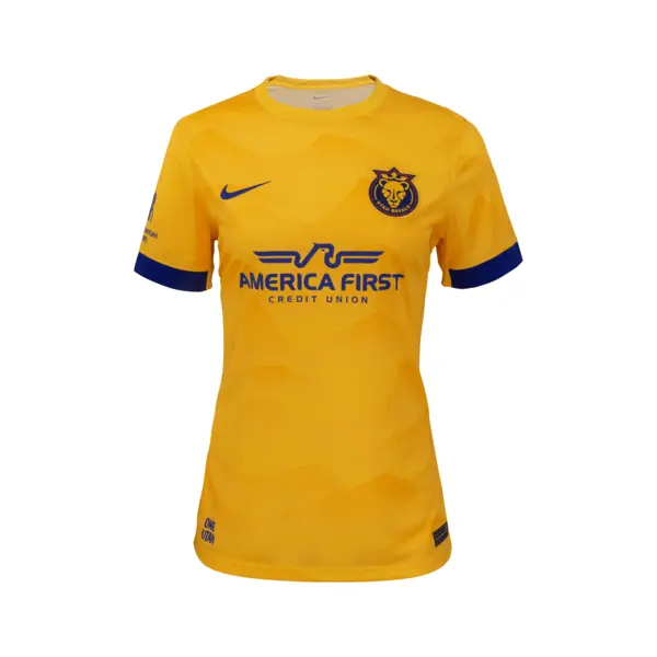 Nike Utah Royals Fc 2025 Stadium Home Dri-fit Nwsl Replica Jersey - Yellow