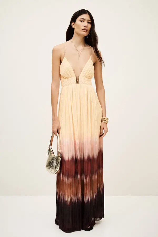 Ba&sh Wila Tie-dye Maxi Dress