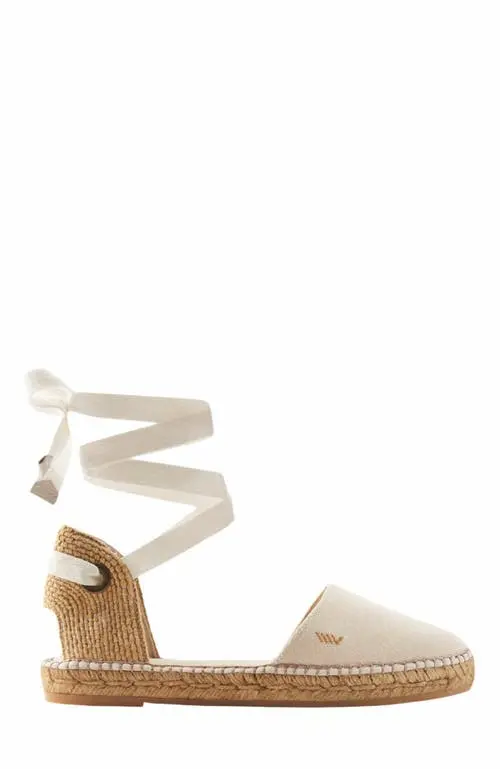 VISCATA Candell Canvas Espadrille Flats - Beige