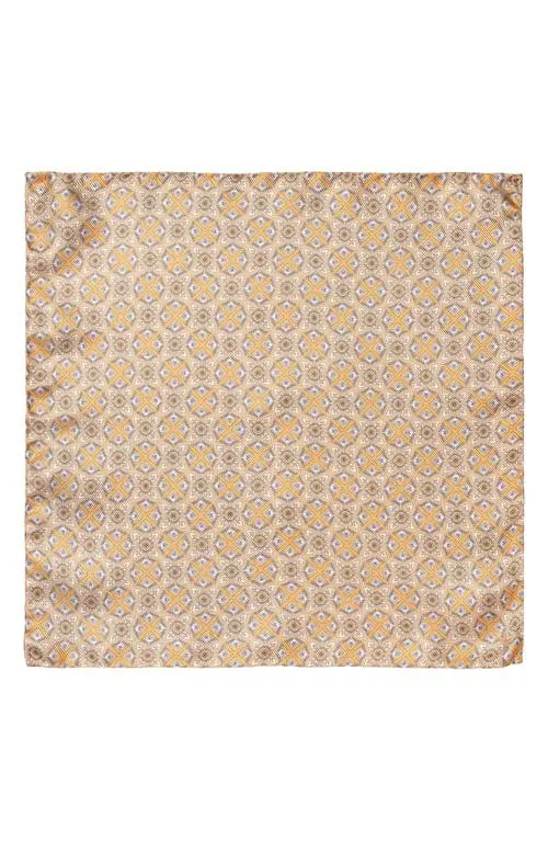 Eton Quadrant Silk Pocket Square