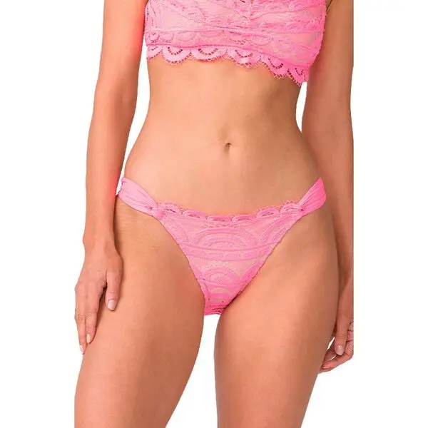 PQ SWIM Lace Bikini Bottom - Tulip