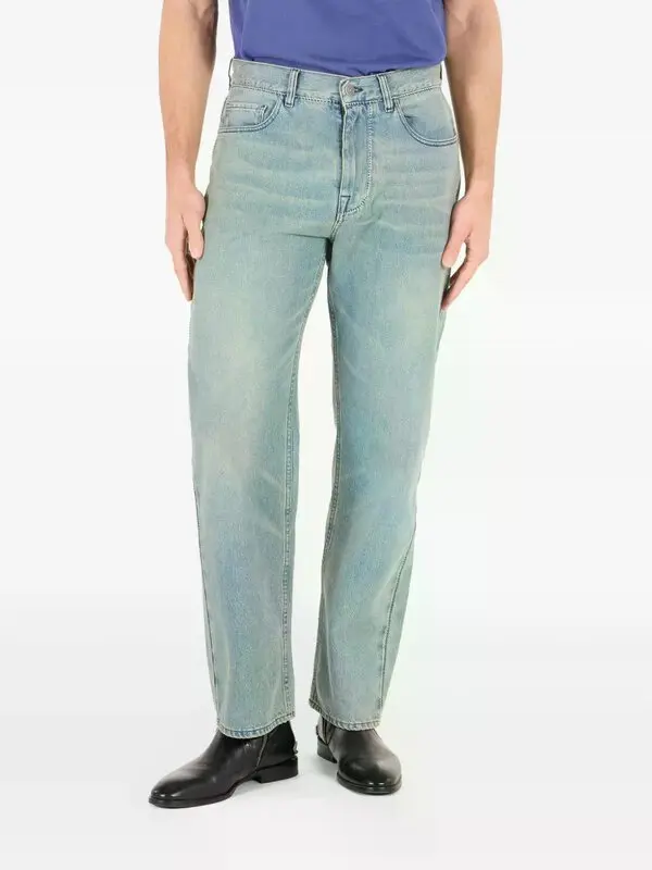 Roberto Cavalli Logo-embroidered Jeans