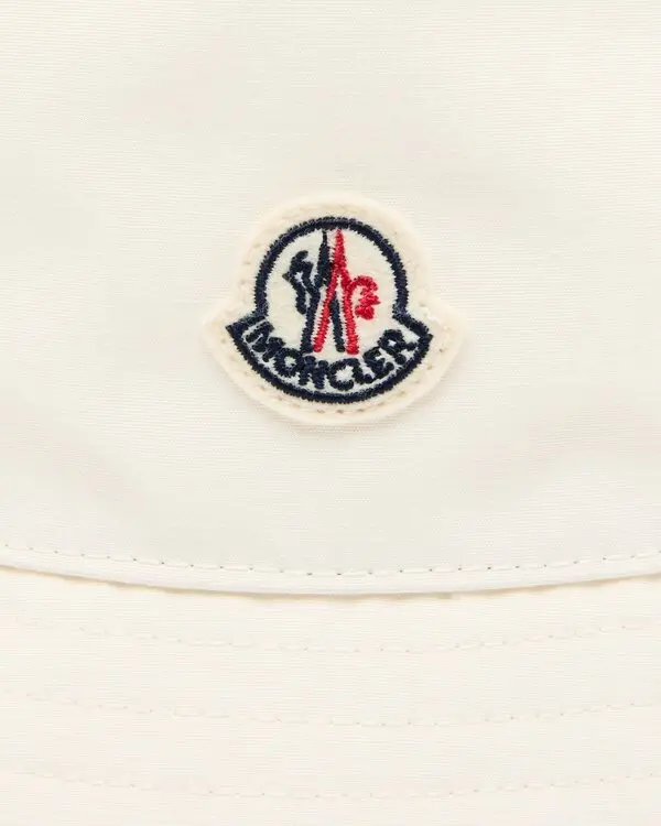 Moncler Bucket Hat - Cream
