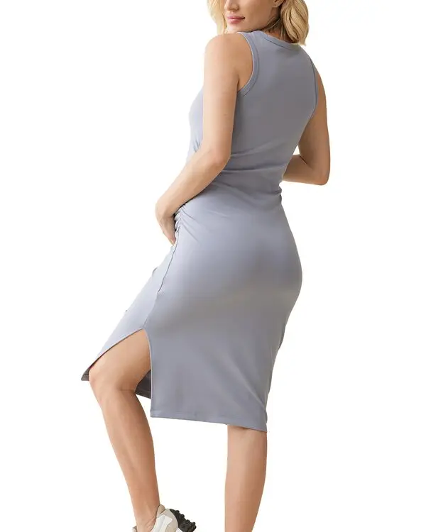 INGRID & ISABEL Ruched Bodycon Maternity Dress