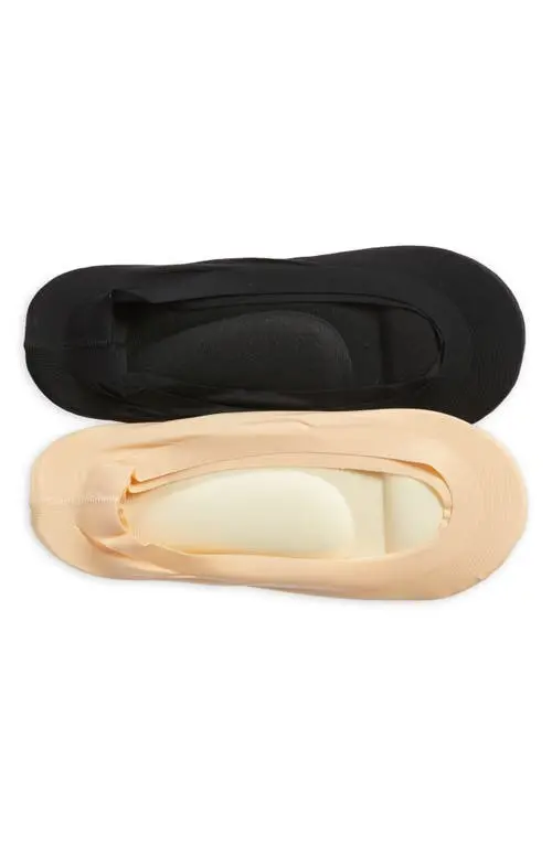 Hue Assorted 2-pack Cushioned No-show Socks - Asst