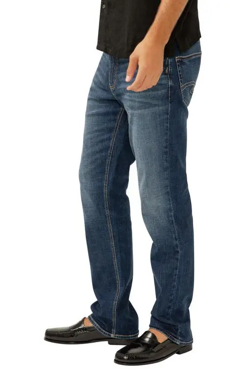 SILVER JEANS CO. Grayson Classic Straight Leg Jeans - Indigo