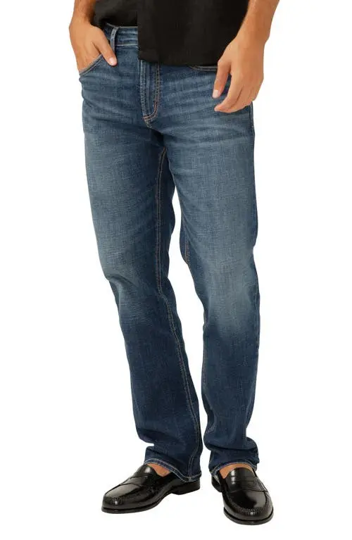 SILVER JEANS CO. Grayson Classic Straight Leg Jeans - Indigo
