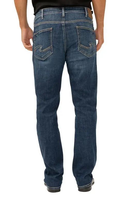 SILVER JEANS CO. Grayson Classic Straight Leg Jeans - Indigo