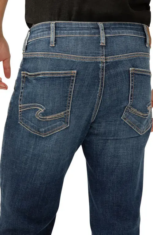 SILVER JEANS CO. Grayson Classic Straight Leg Jeans - Indigo