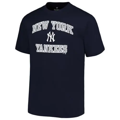 Profile New York Yankees Big & Tall Heart & Soul T-shirt - Navy