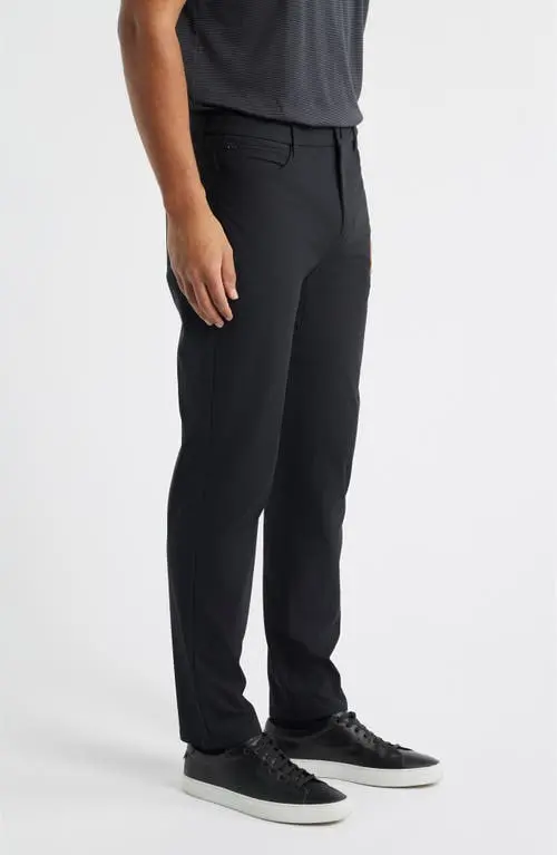 Zella Driver Slim Fit Five-pocket Trousers - Black