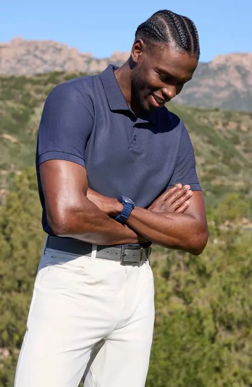 Zella Driver Slim Fit Five-pocket Trousers - Navy Eclipse