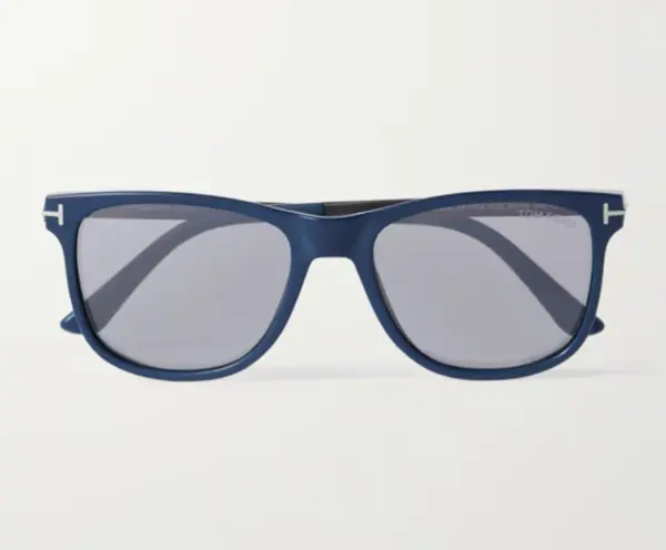 TOM FORD Sinatra Square-frame Acetate Sunglasses - Blue