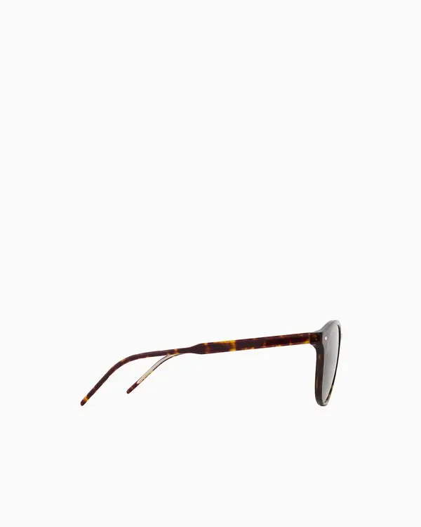 Giorgio Armani Panto Sunglasses - Brown