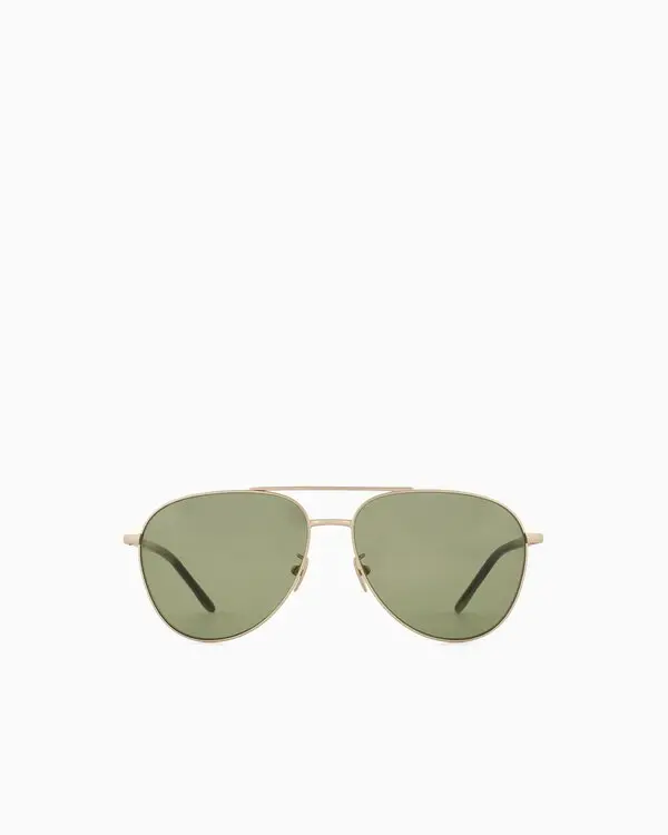 Giorgio Armani Aviator Sunglasses - Gold