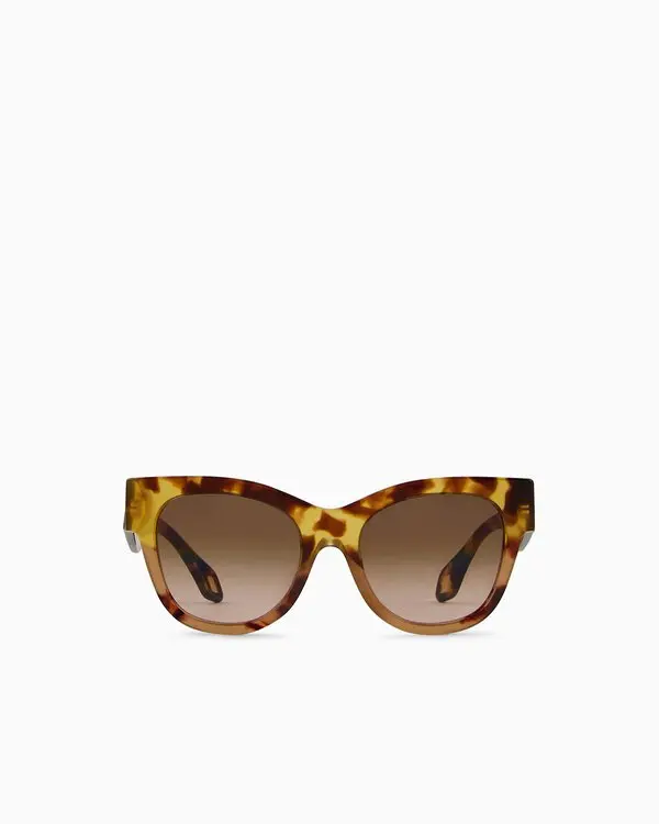 Giorgio Armani Square Sunglasses - Brown
