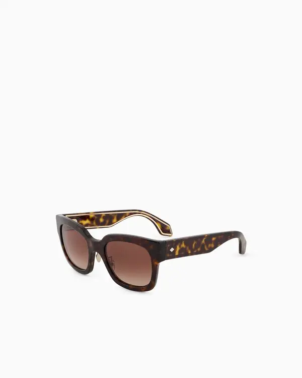 Giorgio Armani Square Sunglasses - Brown