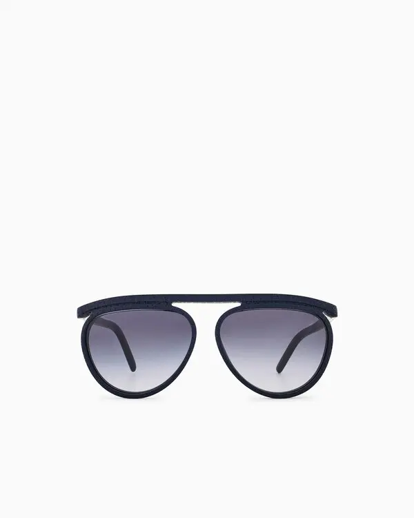Giorgio Armani Aviator Sunglasses - Blue