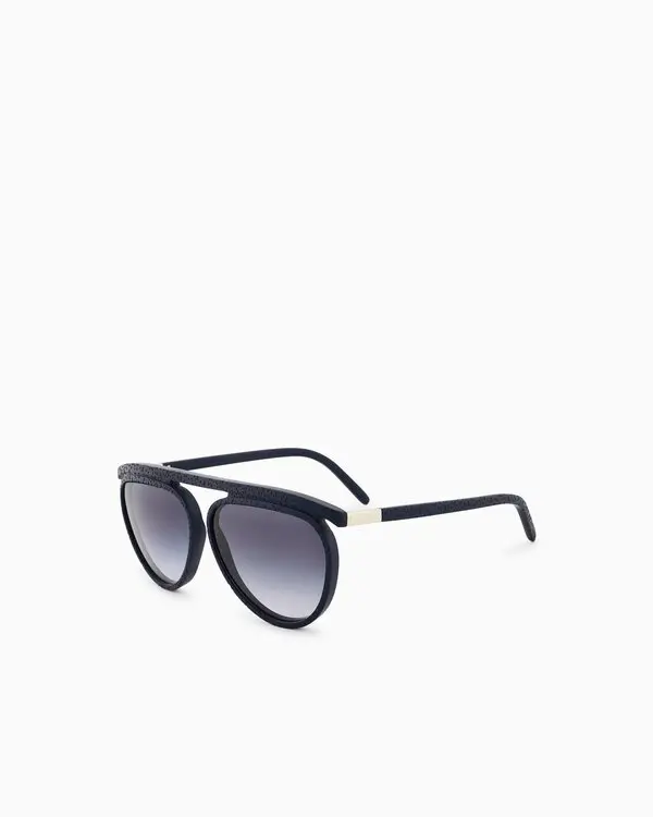 Giorgio Armani Aviator Sunglasses - Blue