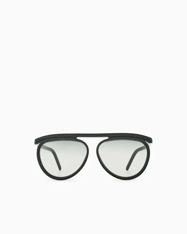Giorgio Armani Aviator Sunglasses - Green