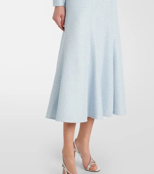 Roland Mouret Jacquard Midi Dress