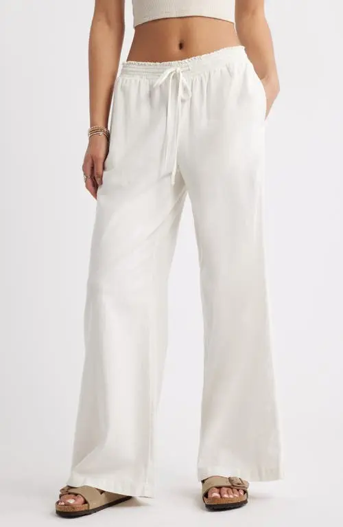 Bp. Linen Blend Drawstring Beach Pants