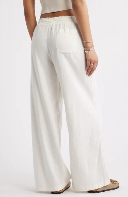 Bp. Linen Blend Drawstring Beach Pants
