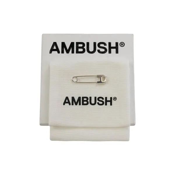 AMBUSH Small Safety Pin Earring - Silver