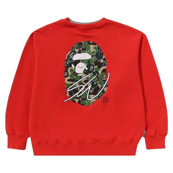 A BATHING APE X Sean Wotherspoon 4way Crewneck - Red