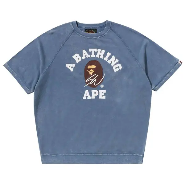 A BATHING APE X Sean Wotherspoon Sweat Tee - Blue