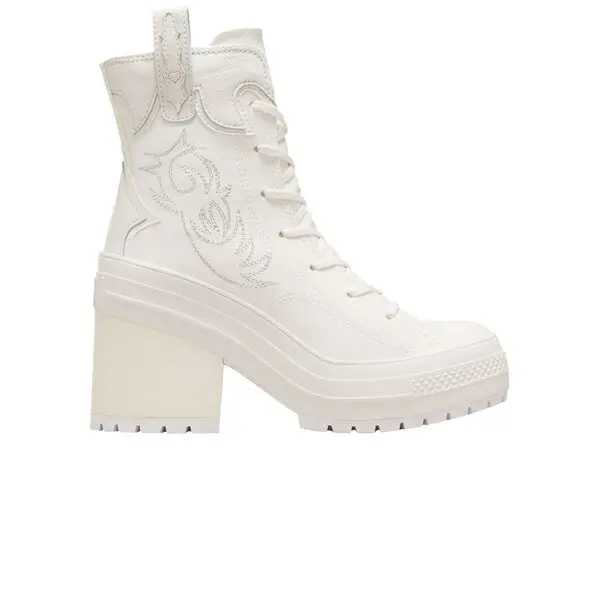 CONVERSE Chuck 70 De Luxe Heel Platform High 'western Embroidery - Cream