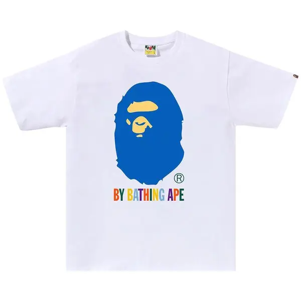 A BATHING APE Colors Bathing Ape Tee - White