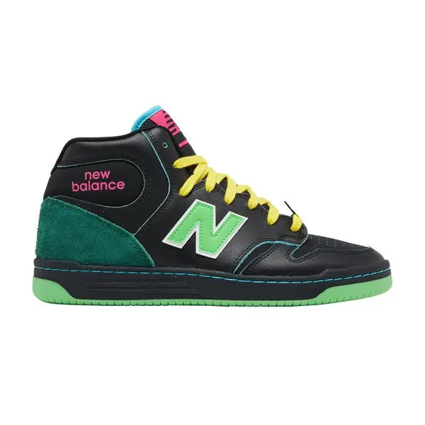NEW BALANCE Natas Kuapas X Numeric 480 High Top Sneakers - Black
