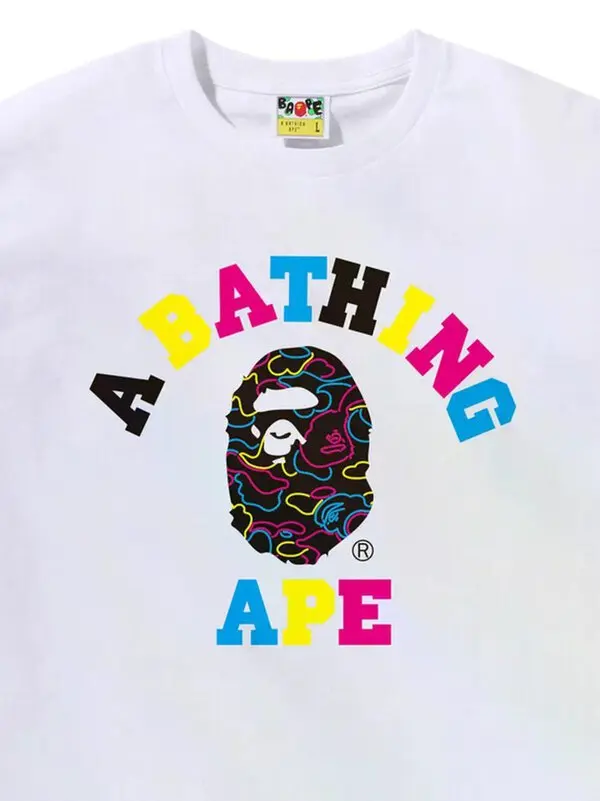 A BATHING APE Logo-print T-shirt