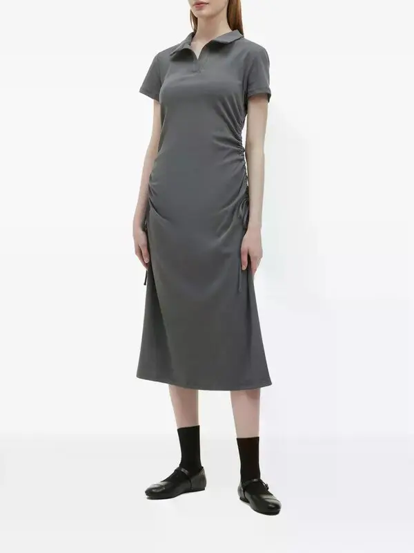B+AB Drawstring Dress - Grey