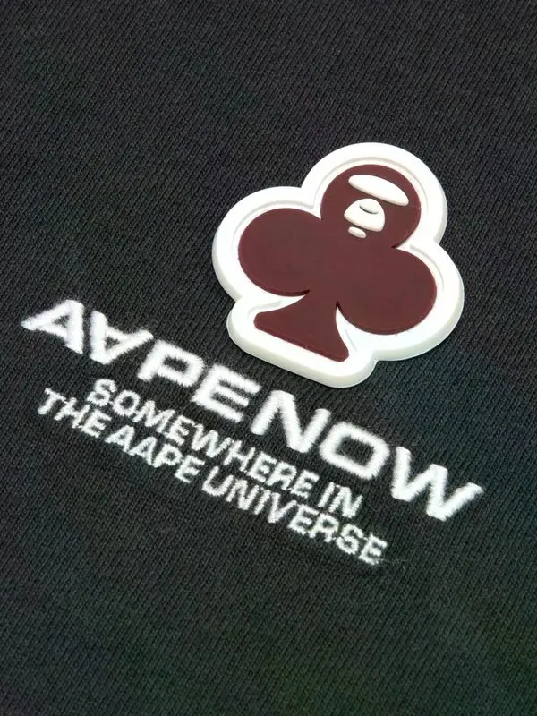 AAPE BY *A BATHING APE Moonface Clover T-shirt - Black