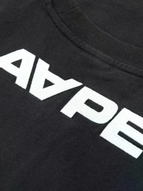 AAPE BY *A BATHING APE Moonface Clover T-shirt - Black
