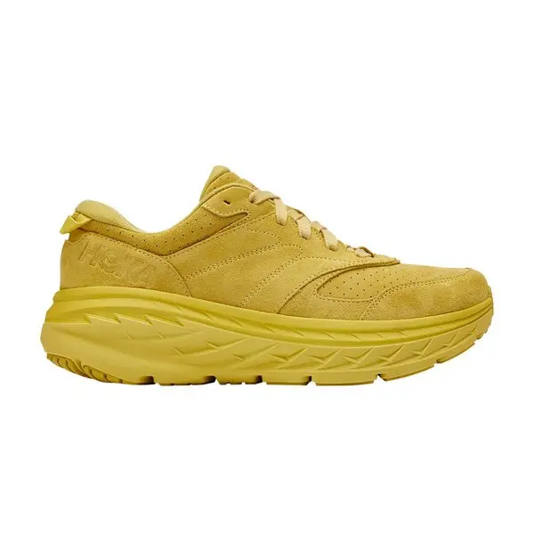 HOKA Bondi L Suede Sneakers