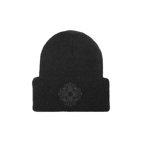Chrome Hearts Plus Cross Beanie - Black