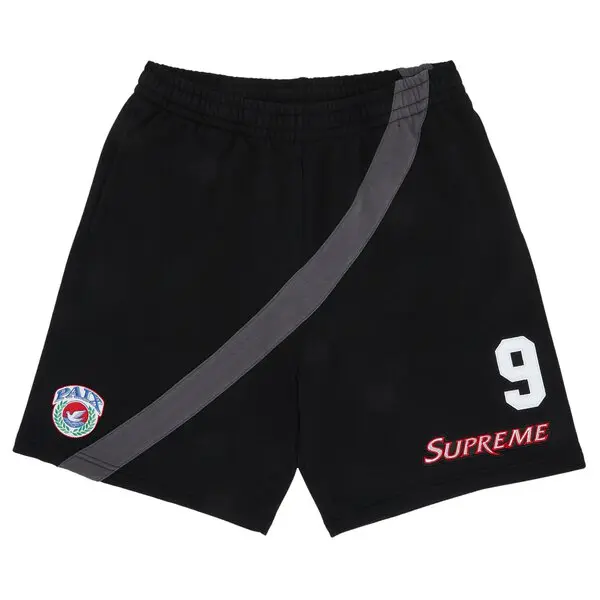 Supreme Equipé Sweatshorts - Black