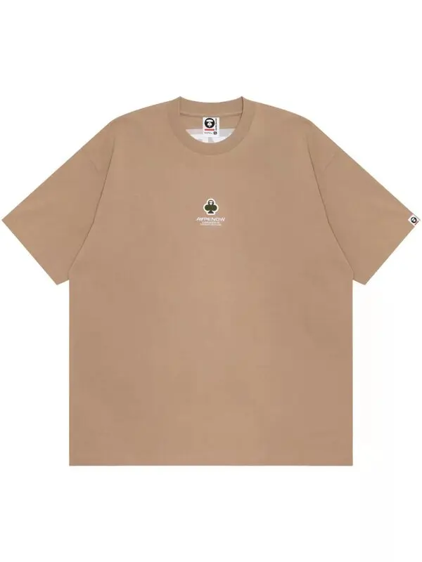 AAPE BY *A BATHING APE Moonface Clover T-shirt - Neutrals